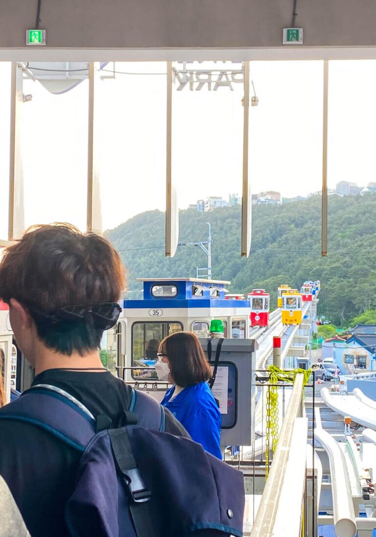 How To Book The Adorable Sky Capsule Busan At Haeundae Blueline Park ...