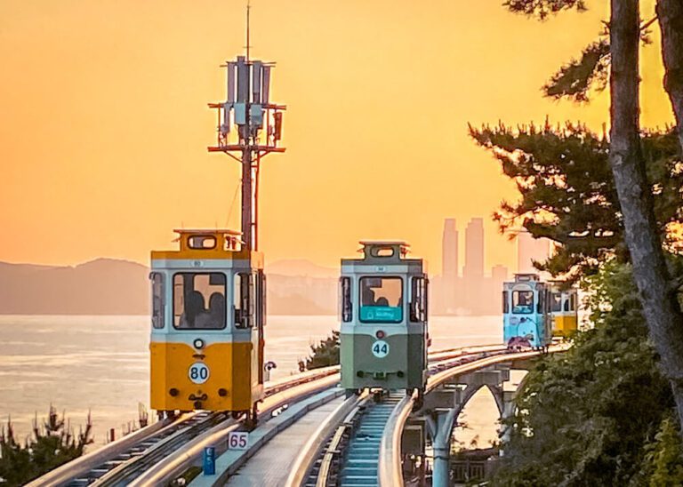 How To Book The Adorable Sky Capsule Busan At Haeundae Blueline Park ...