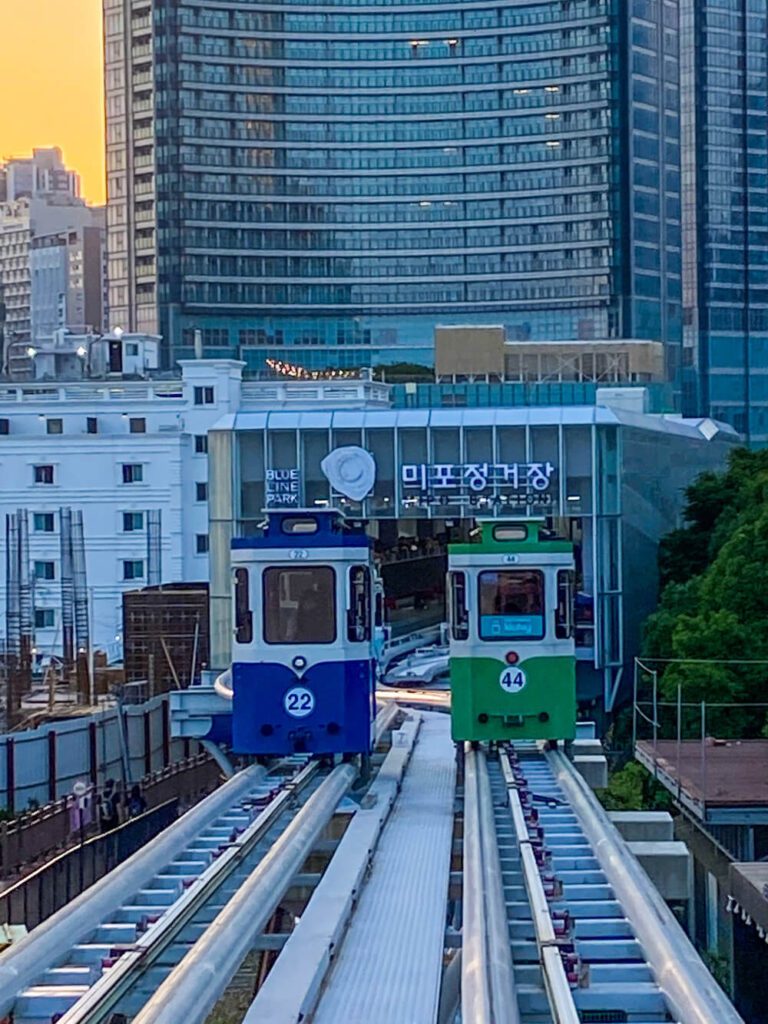 How To Book The Adorable Sky Capsule Busan At Haeundae Blueline Park ...